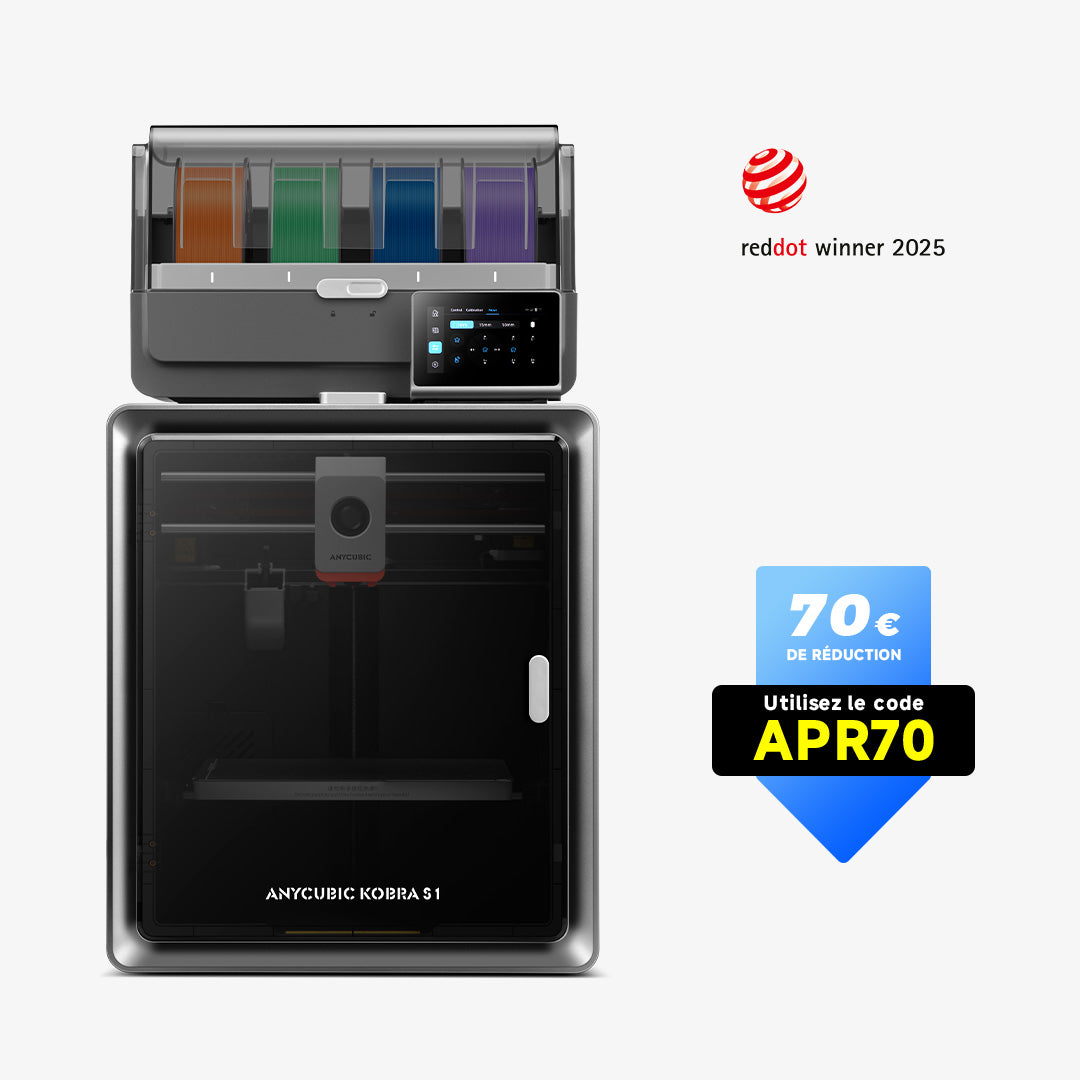 Anycubic Kobra S1 Combo : Impression 3D multicolore économique | Anycubic