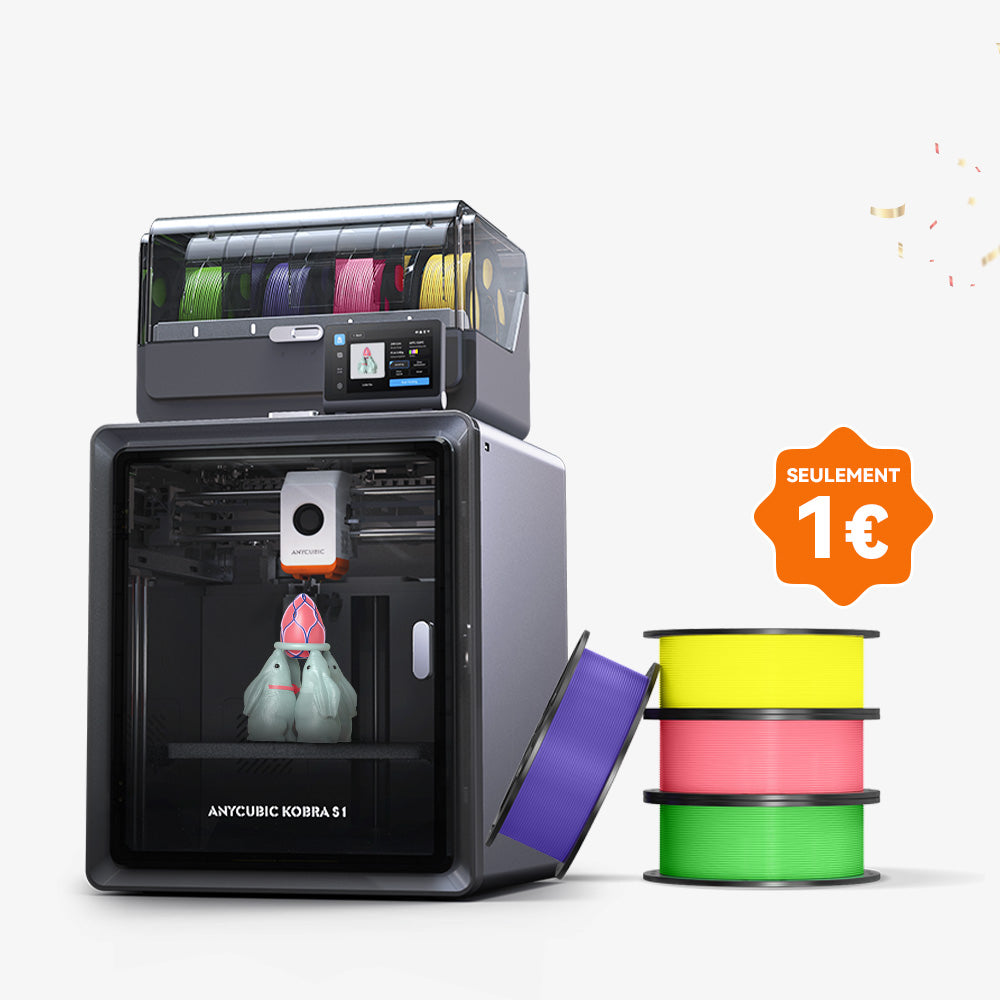 Anycubic Kobra S1 Combo : Impression 3D multicolore économique | Anycubic